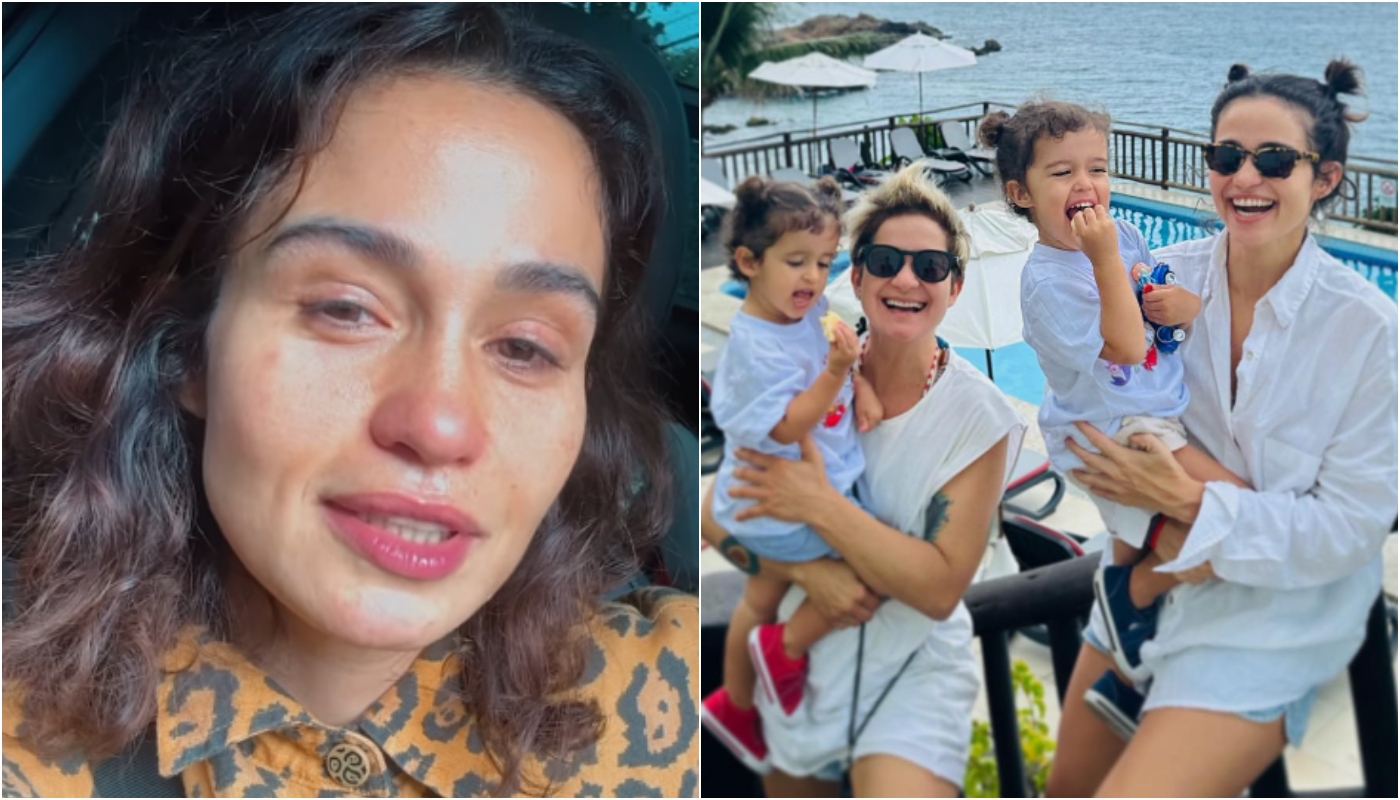 Nanda Costa se emociona ao contar situação com as filhas