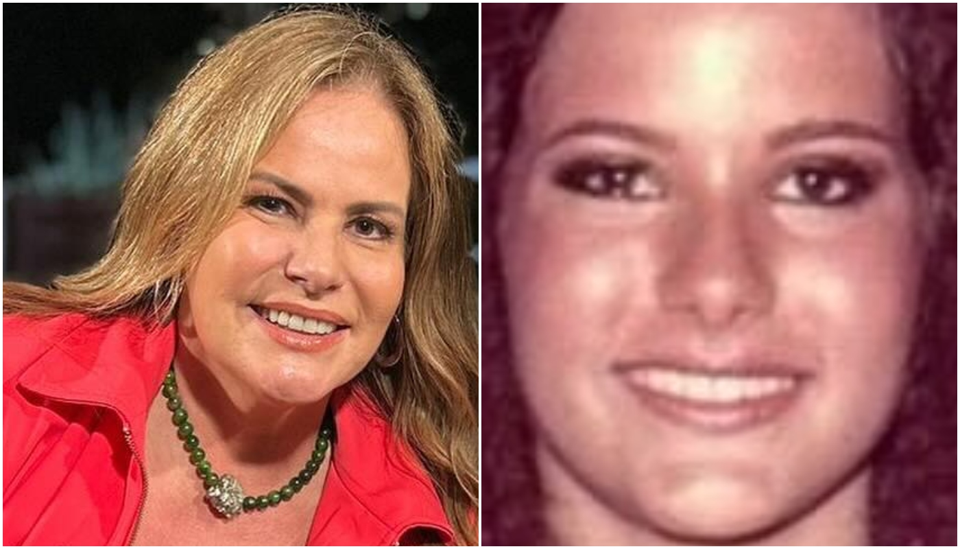 Renata Ceribelli resgata foto da época em que usava cabelo hippie