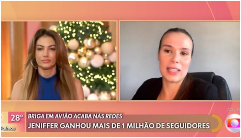 Jeniffer Castro, "mulher do avião" que não deu assento, fala pela 1ª vez