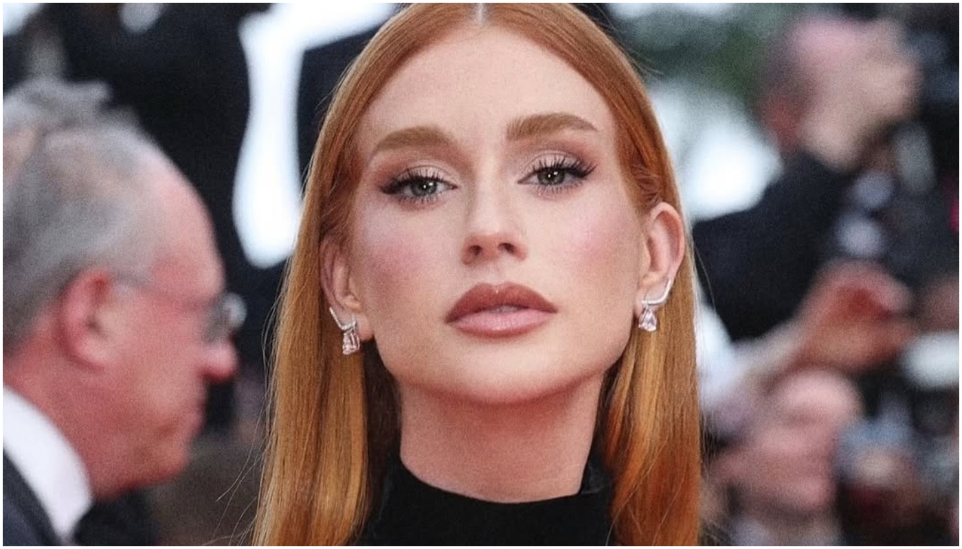 Marina Ruy Barbosa surge em Cannes com vestido "embalado" para presente ...